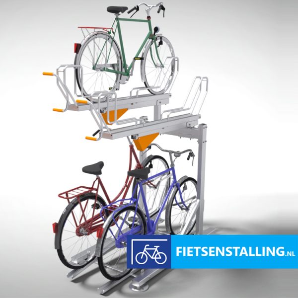 Etagerekken Level fietsparkeren - Fietsenstalling.nl