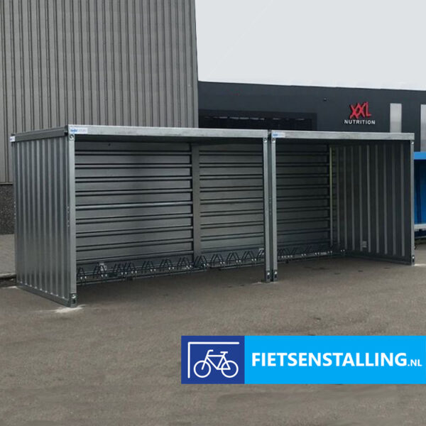 K-Line Fietsenstalling open staal - Fietsenstalling.nl
