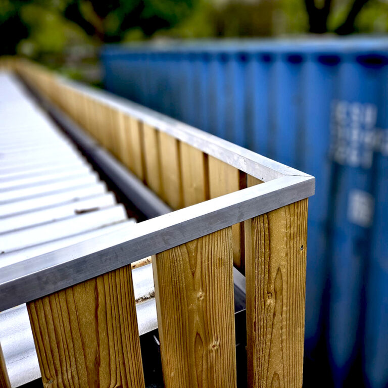 F-Line GS Premium Fietsenstalling hout - Fietsenstalling.nl
