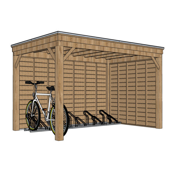 Fietsoverkapping particulier - Fietsenstalling.nl